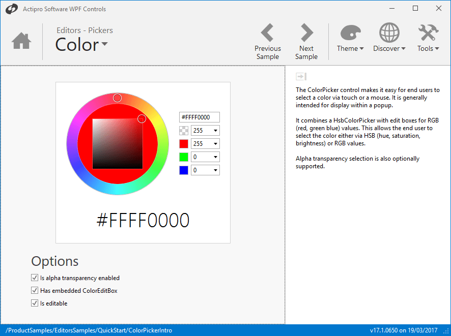 Actipro Editors For Wpf（英語版）