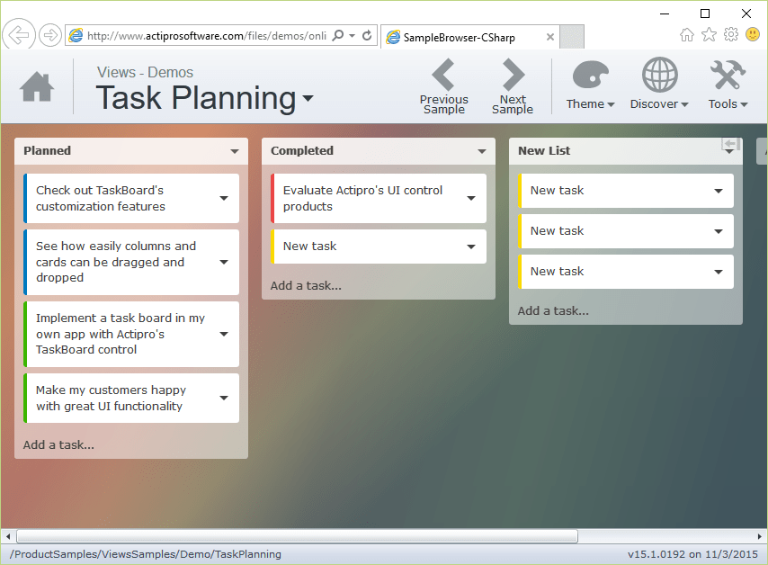 Actipro Views for Silverlight