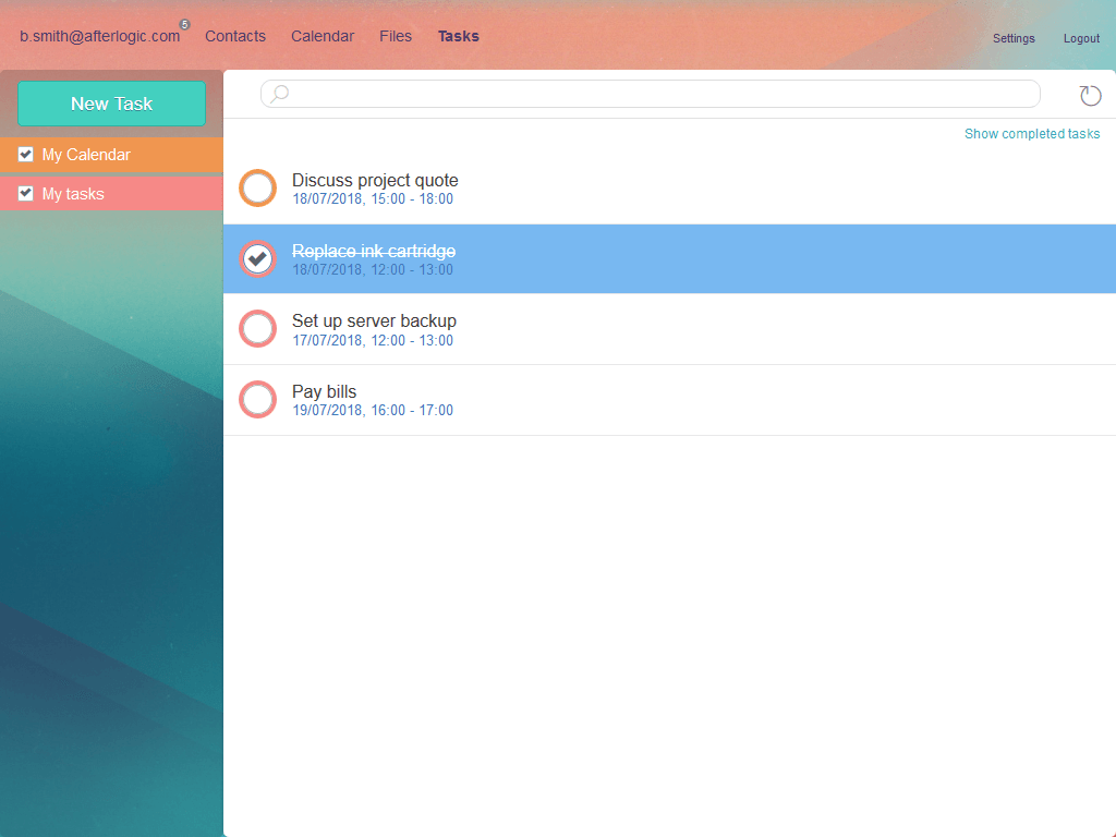 Afterlogic Aurora Corporate（英語版）