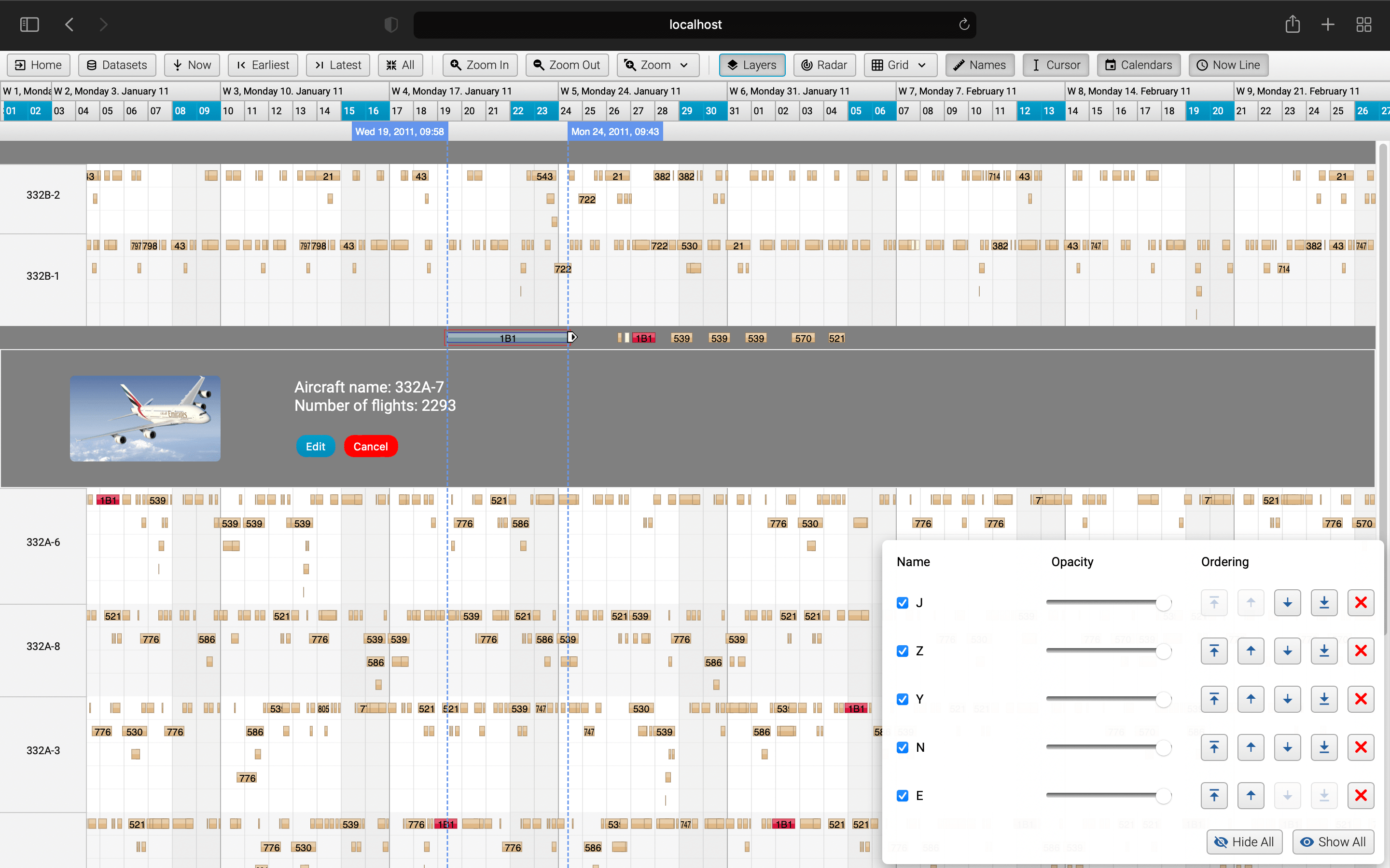 ScheduleJS の主な機能