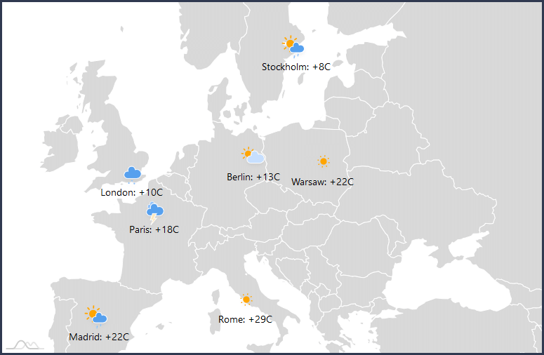 amCharts 5: Maps（英語版）