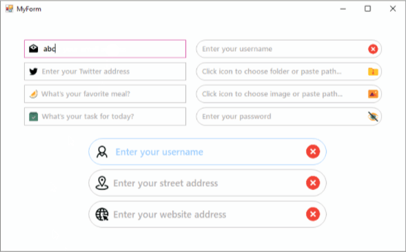Bunifu Ui Winforms