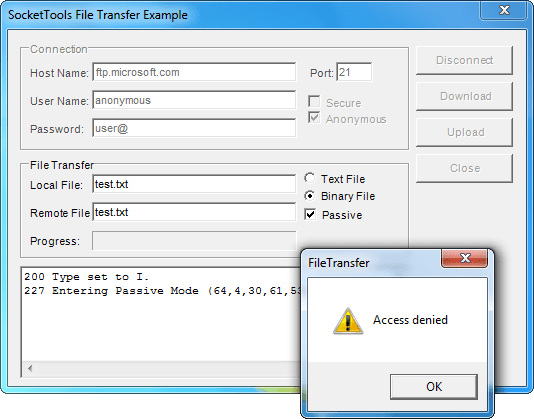 SocketTools ActiveX Edition