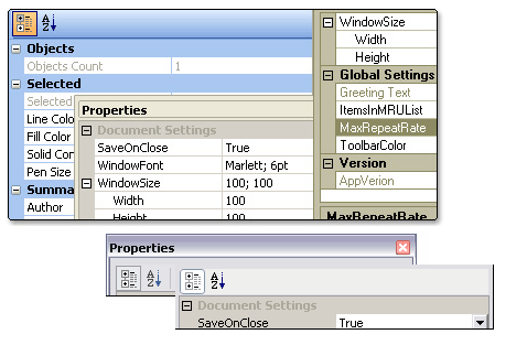 Codejock Property Grid ActiveX （英語版）