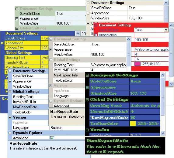 Codejock Property Grid Activex （英語版）