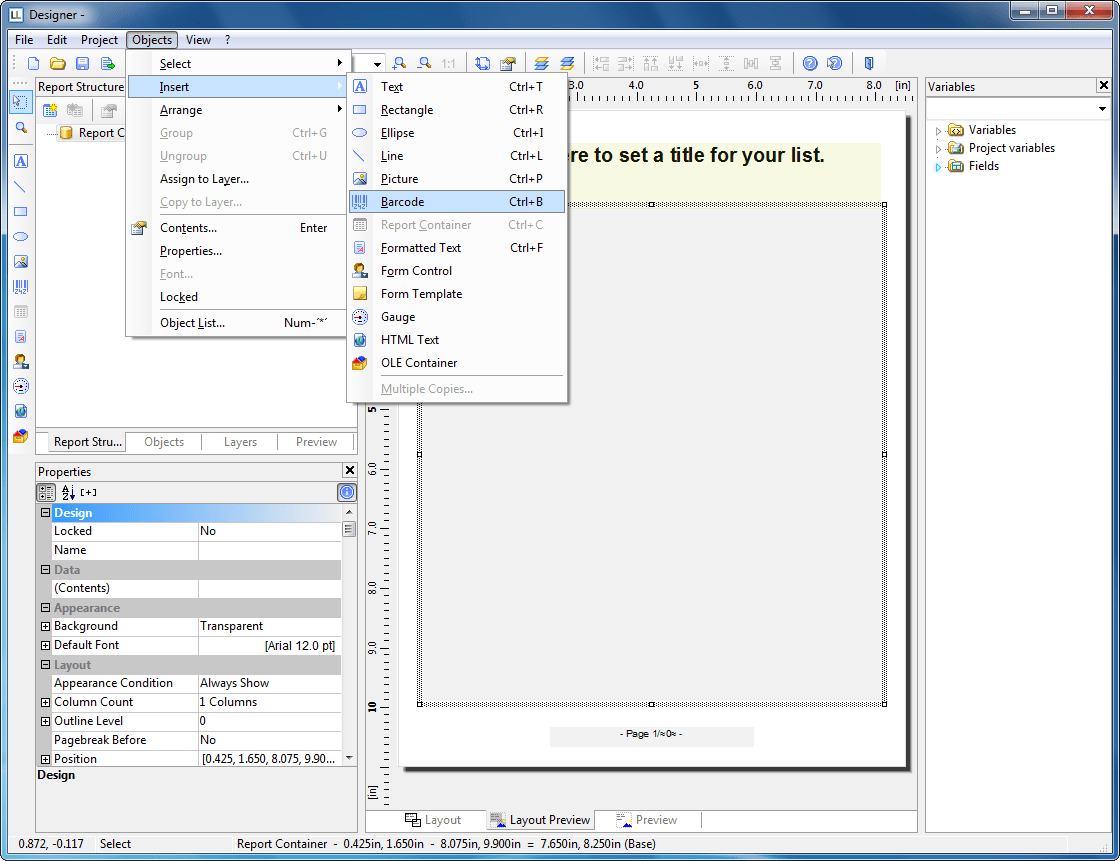 List & Label Language Kits for Designer