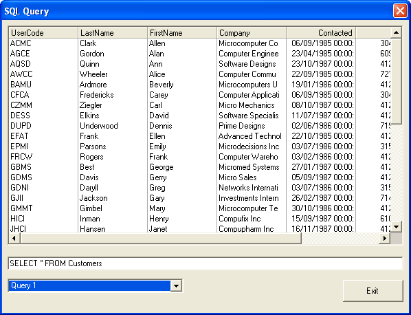 ComponentOne List for WinForms