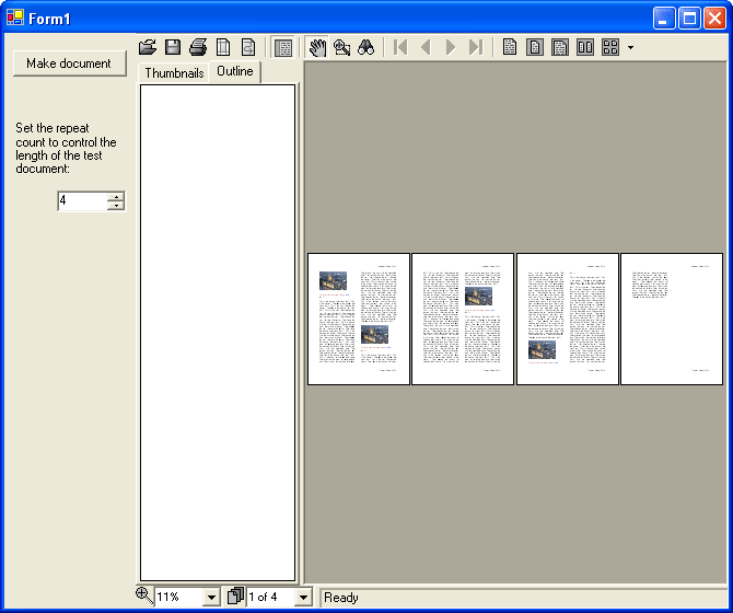 ComponentOne Preview for WinForms