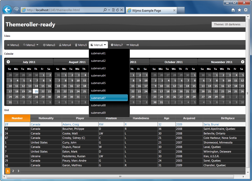 ComponentOne Studio ASP.NET MVC（英語版）