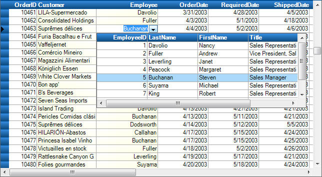 ComponentOne Studio WinForms