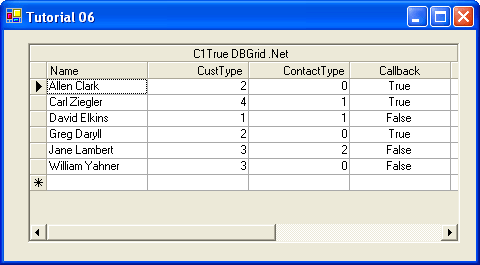 ComponentOne True DBGrid for WinForms
