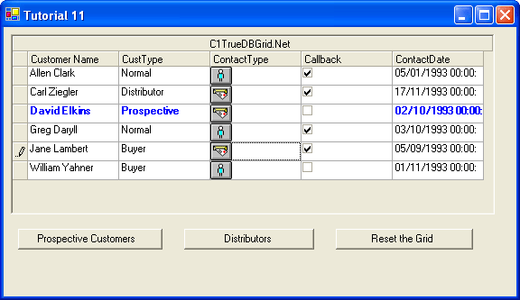 ComponentOne True DBGrid for WinForms