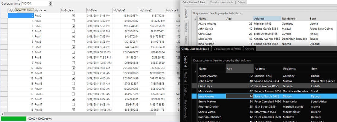ComponentOne Ultimate Features