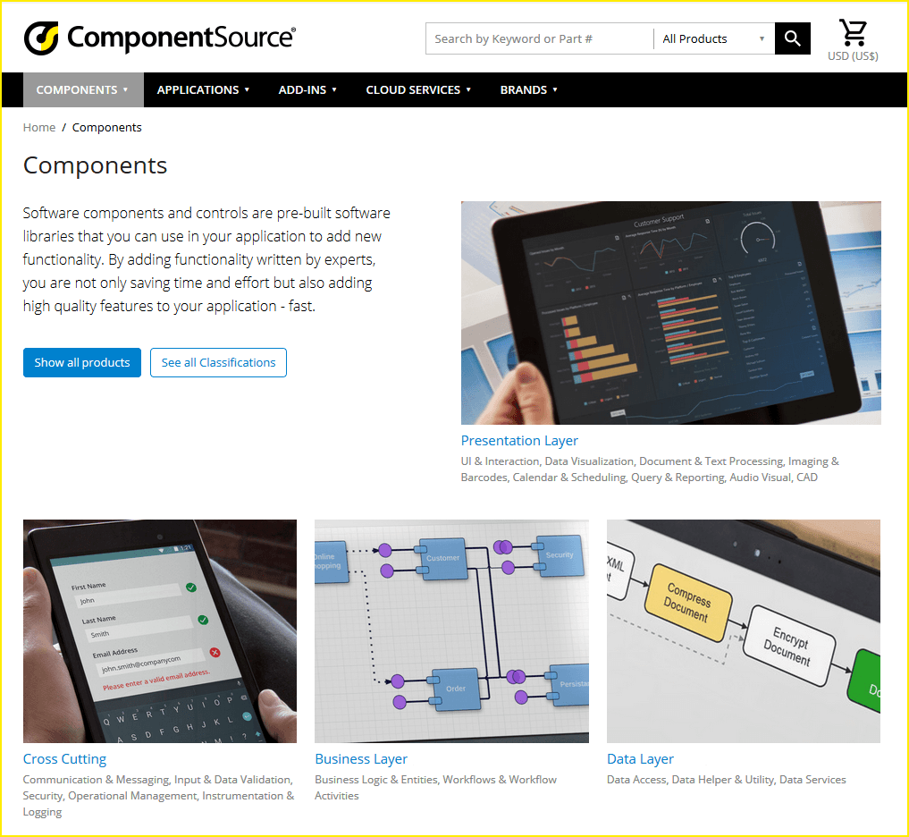 ComponentSource Test Product