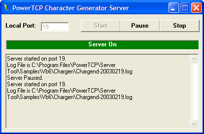 PowerTCP Server for ActiveX
