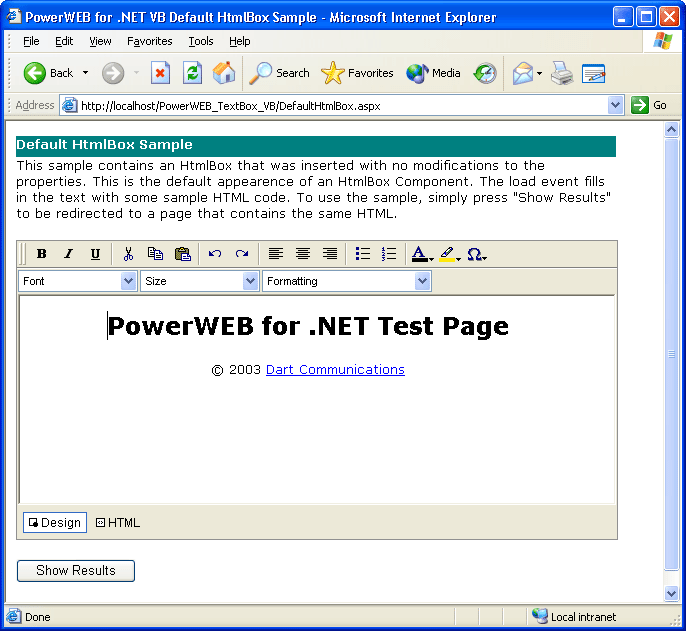 PowerWEB TextBox for ASP.NET （英語版）