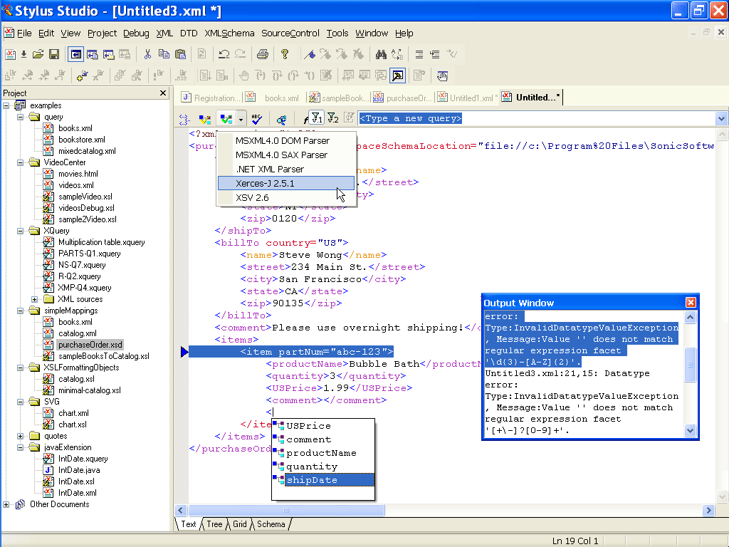 Stylus Studio XML Professional Suite
