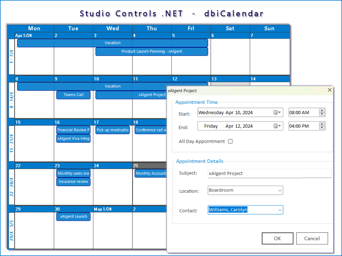 Studio Controls for .NET