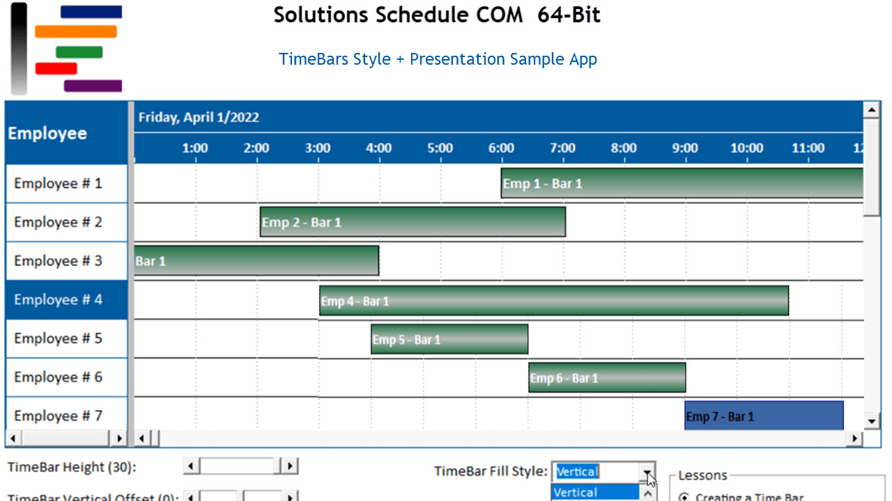 Solutions Schedule COM 64
