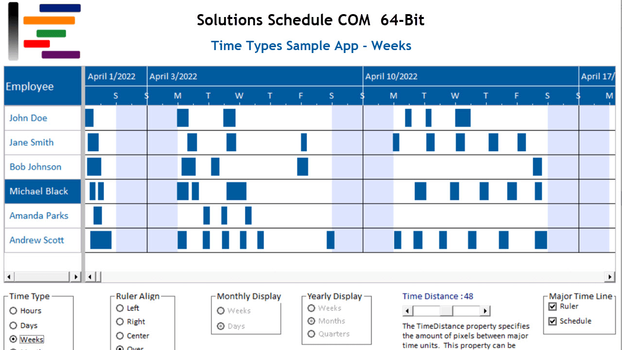 Solutions Schedule COM 64