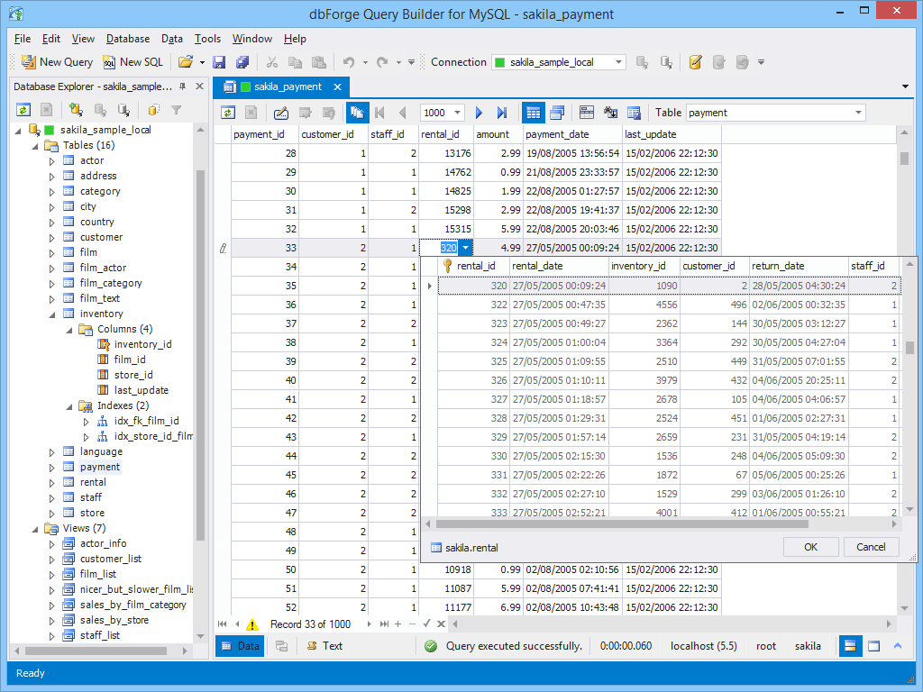 dbForge Query Builder for MySQL