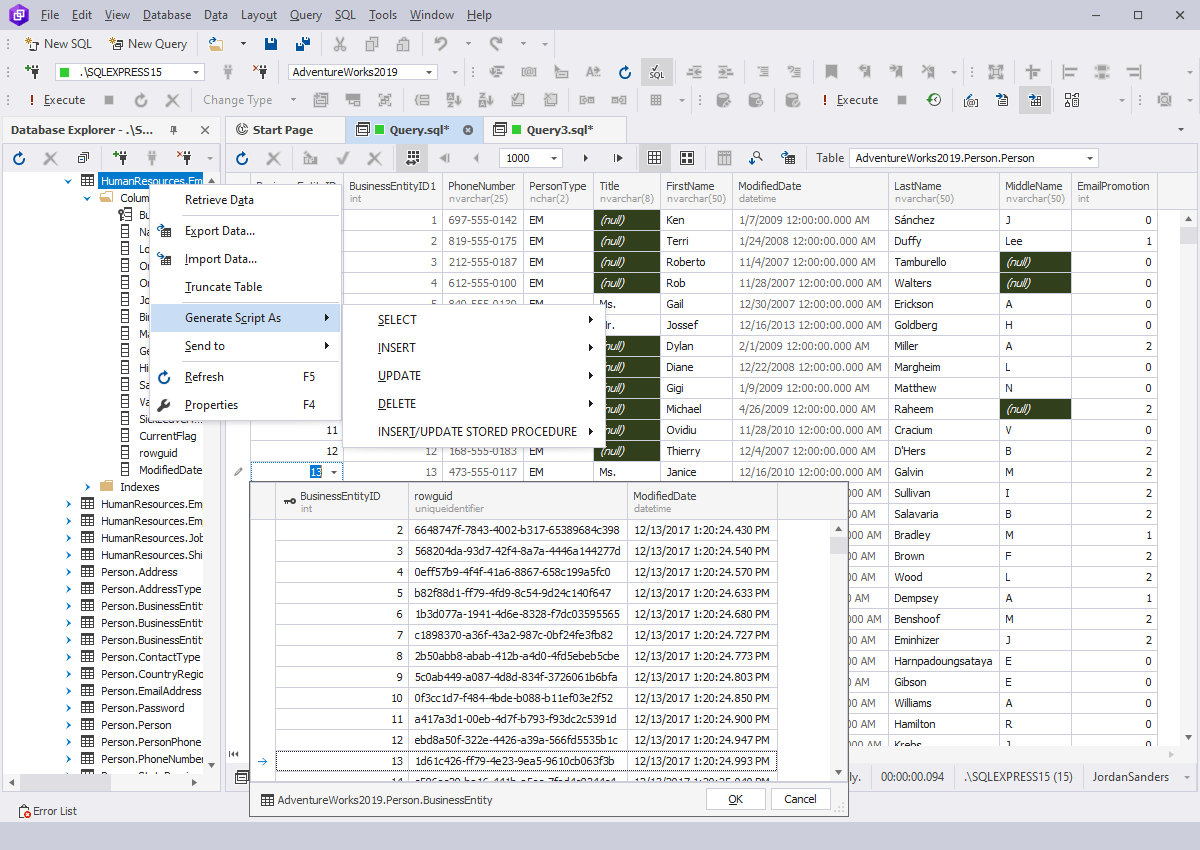 dbForge Query Builder for SQL Server （英語版）
