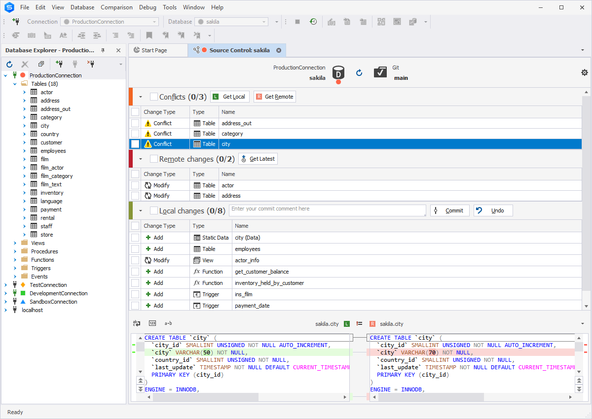 dbForge Studio for MySQL