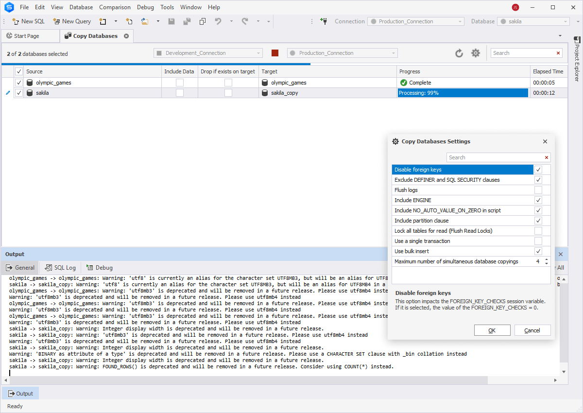 dbForge Studio for MySQL