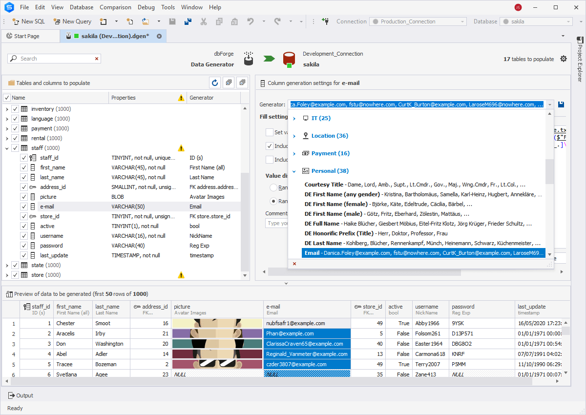 dbForge Studio for MySQL
