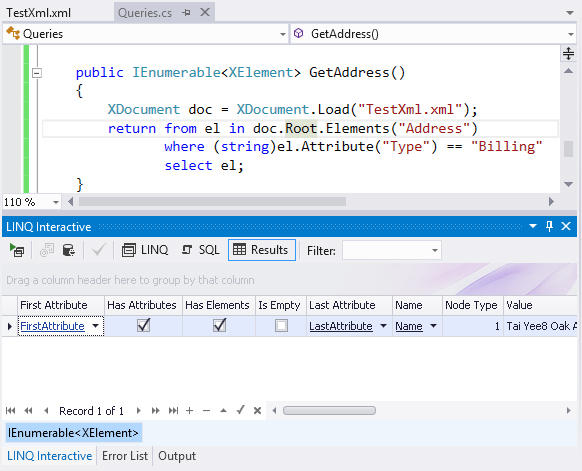 LINQ Insight の主な機能