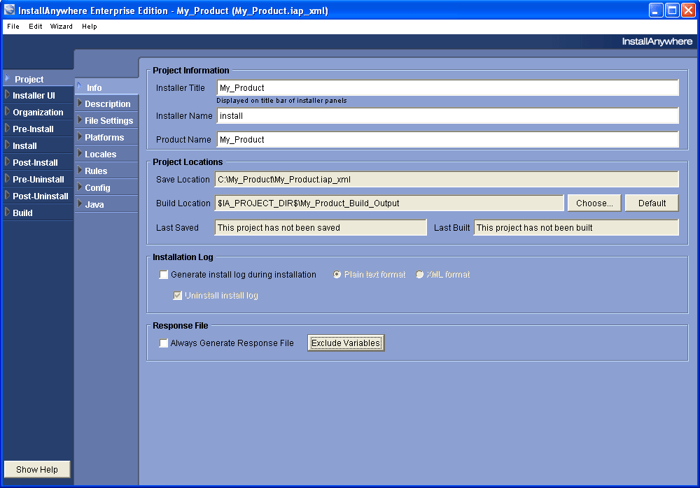 InstallAnywhere Premier