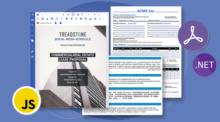 Document Solutions .NET Bundle（英語版）