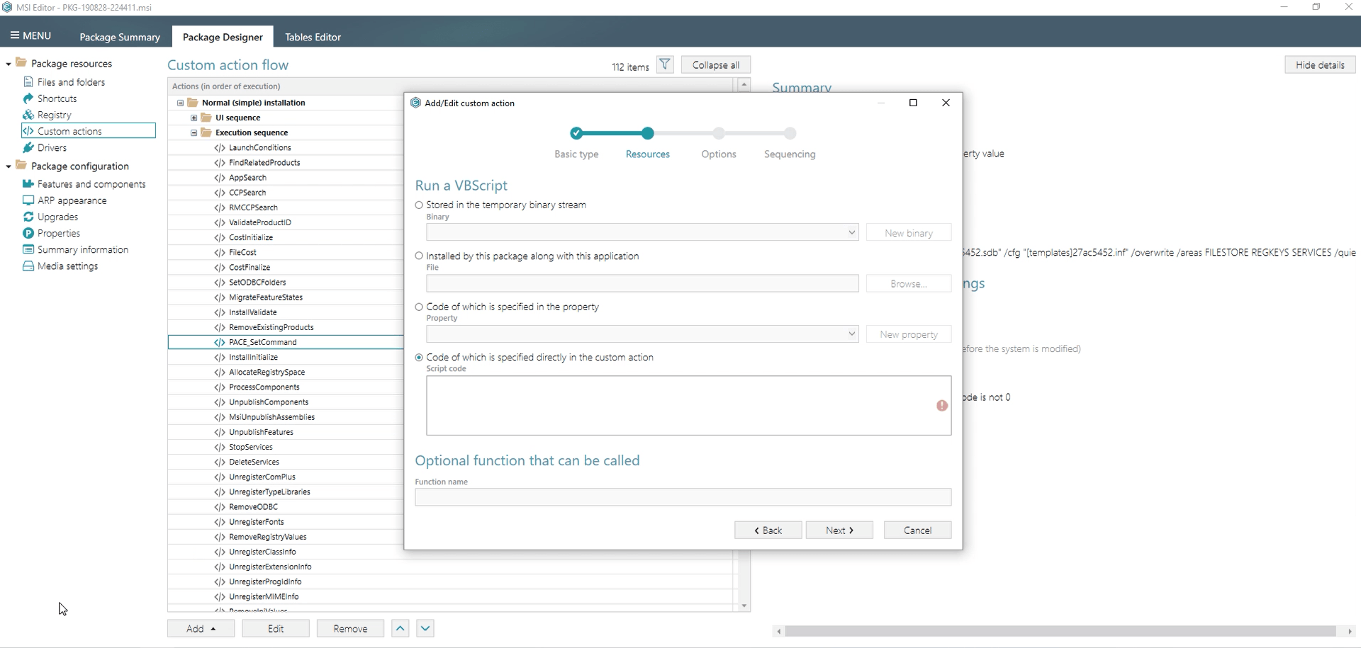 Create and edit Windows Installer (MSI/MST/MSP) packages.