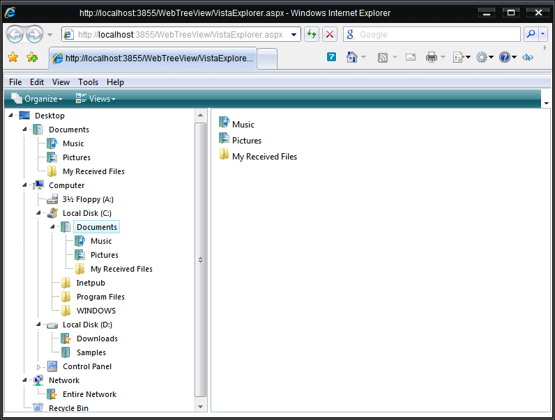 Webtreeview