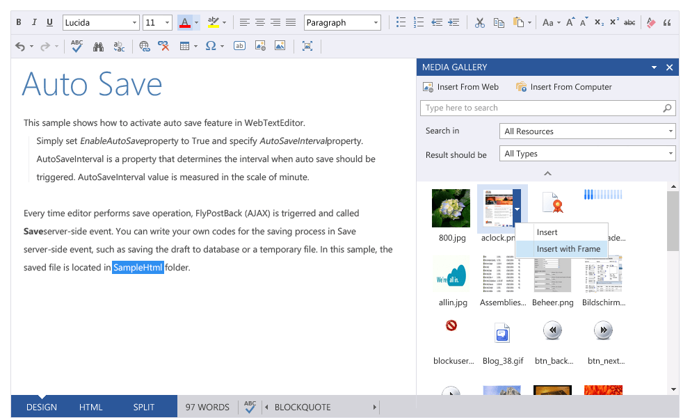 WebUI Studio for ASP.NET