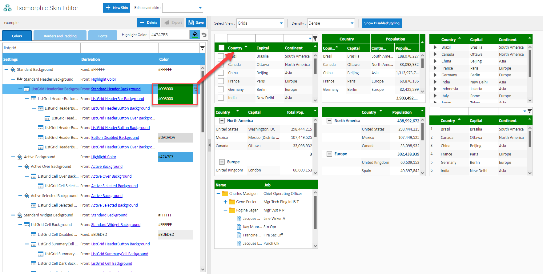 SmartClient Features