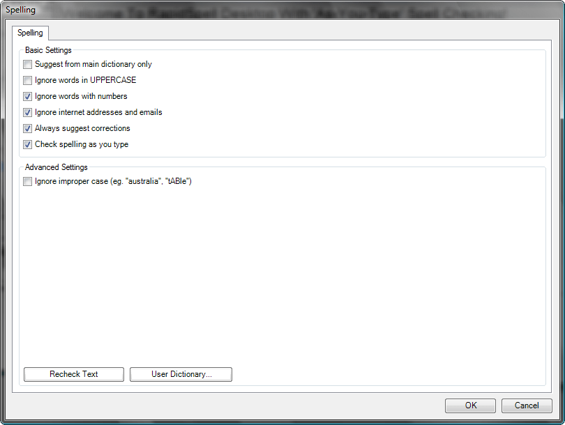 RapidSpell Desktop .NET（英語版）