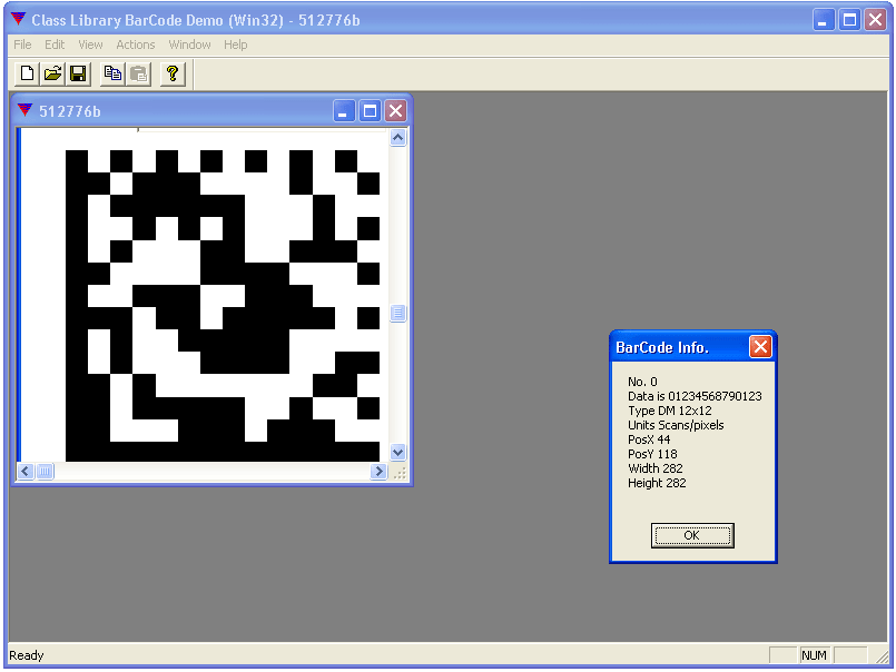 LEADTOOLS 2D Barcode Module