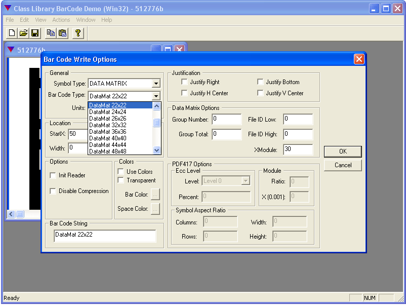 LEADTOOLS 2D Barcode Module