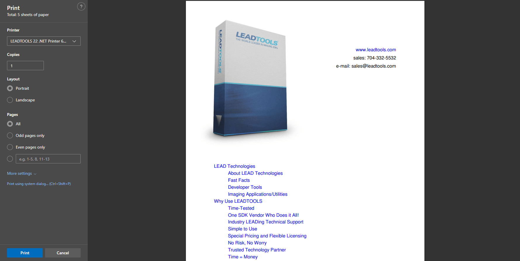Leadtools Document Suite Sdk