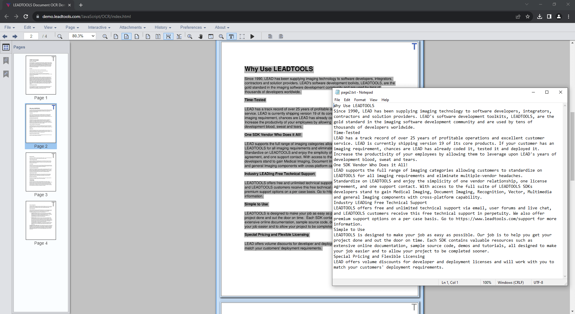 Leadtools Document Suite Sdk