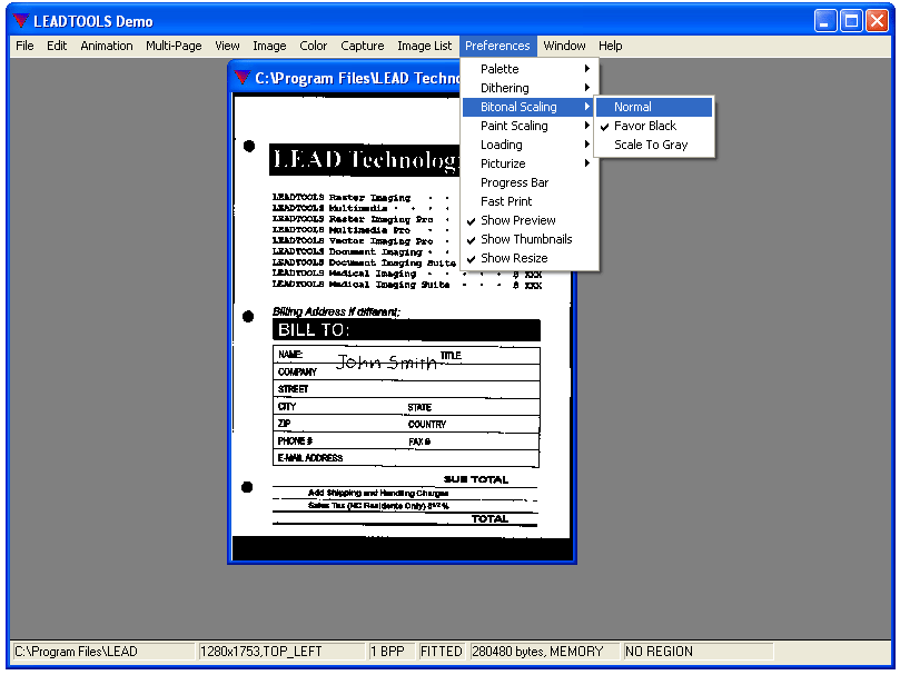 LEADTOOLS Document SDK