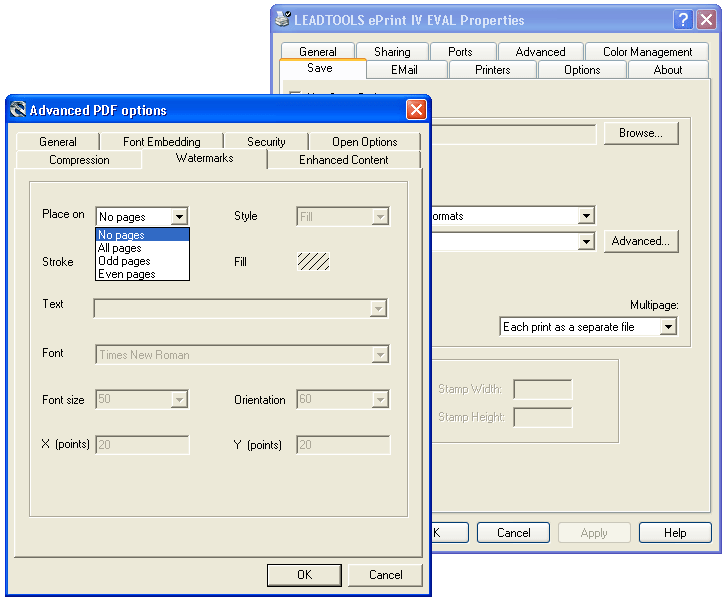 LEADTOOLS ePrint Professional