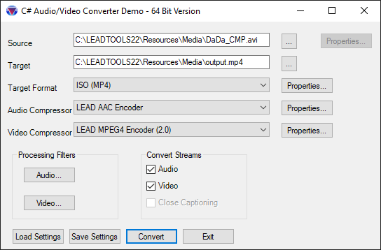 Leadtools Multimedia Sdk （英語版）