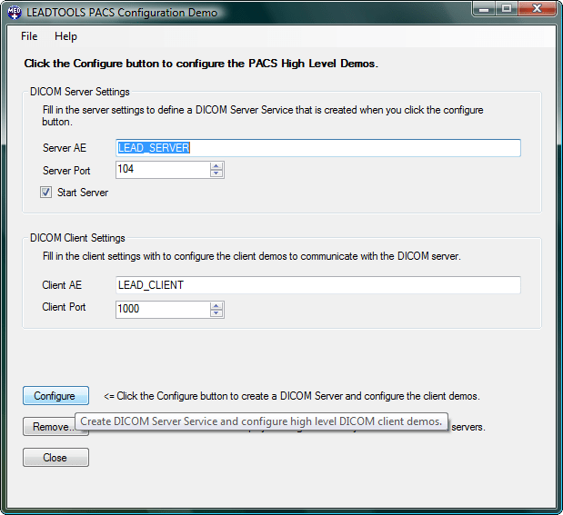 LEADTOOLS PACS Imaging SDK