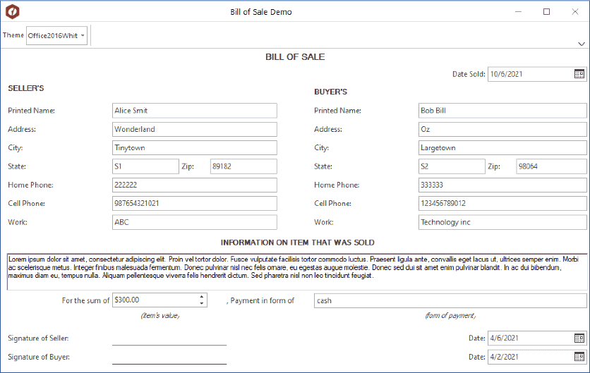 ComponentOne Studio WinForms Data Services Edition