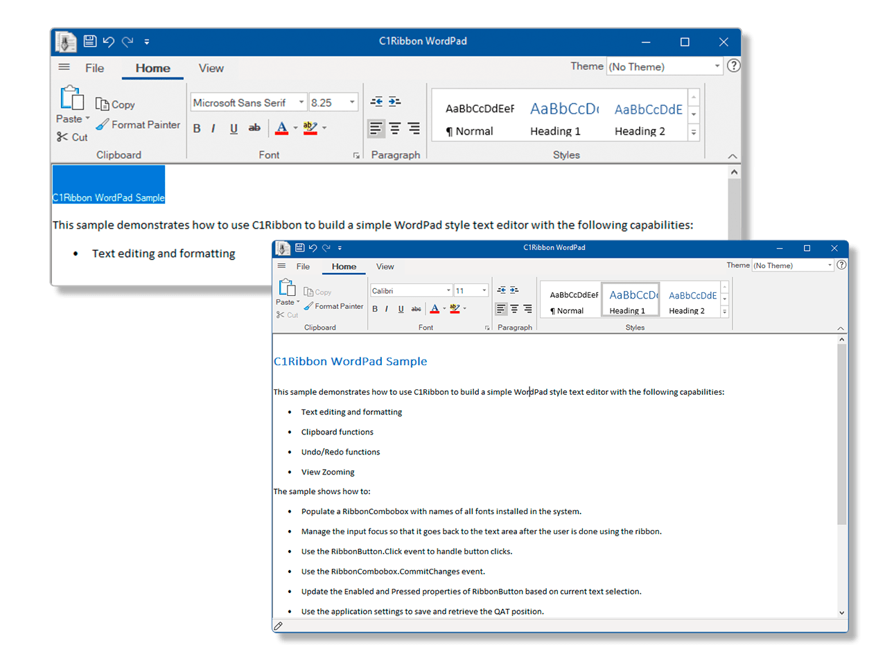 ComponentOne Studio WinForms Data Services Edition