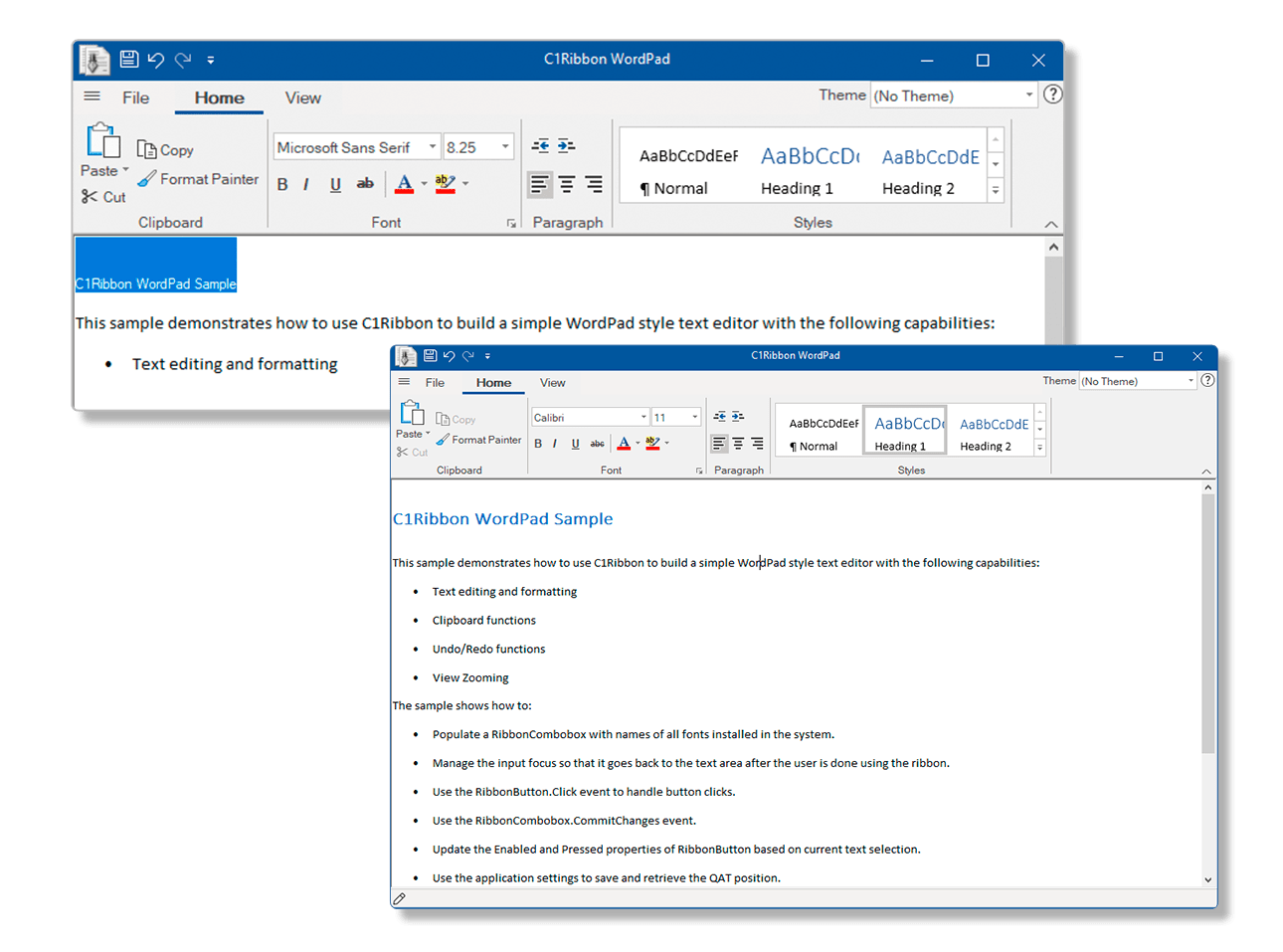 ComponentOne Studio WinForms