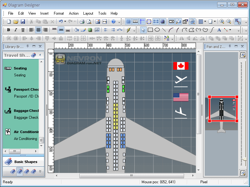 Nevron Diagram for .NET（英語版）