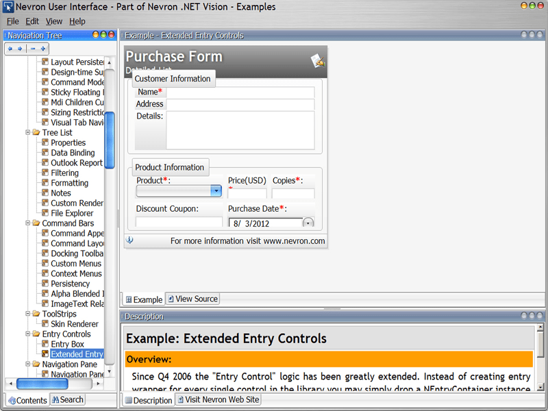 Nevron Vision for .NET